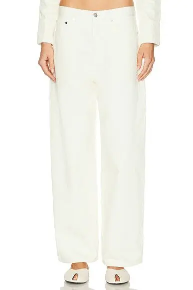 EB DENIM Brea Relaxed Baggy Jeans - Bone