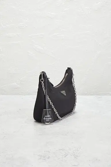 Prada Re-edition 2005 Re-nylon Shoulder Bag - Black
