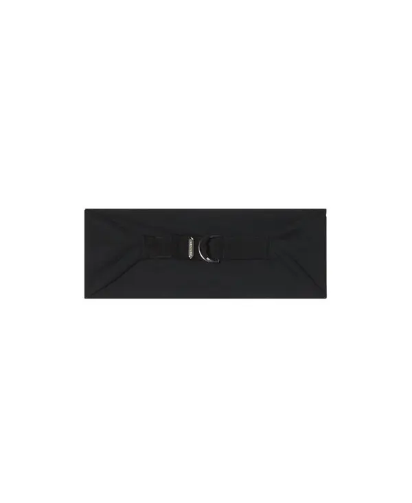 LANVIN Grosgrain Headband - Black.