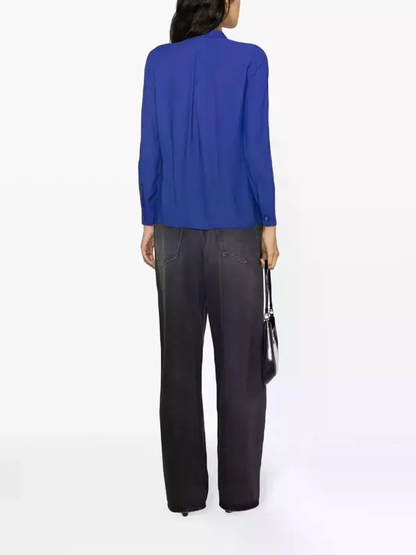 Elisabetta Franchi Chain-link Crepe Blouse