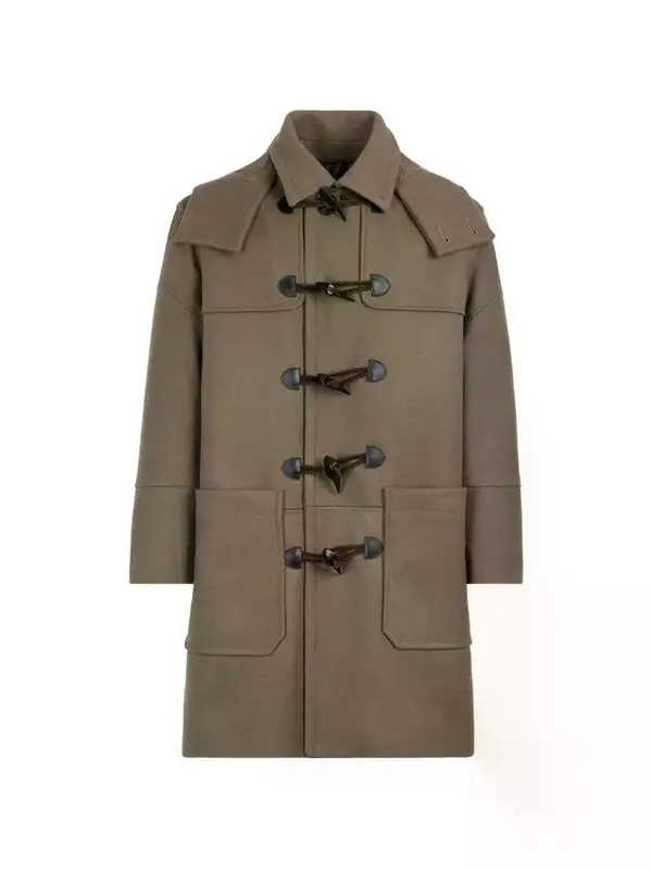 Roberto Cavalli Detachable Hood Duffle Coat