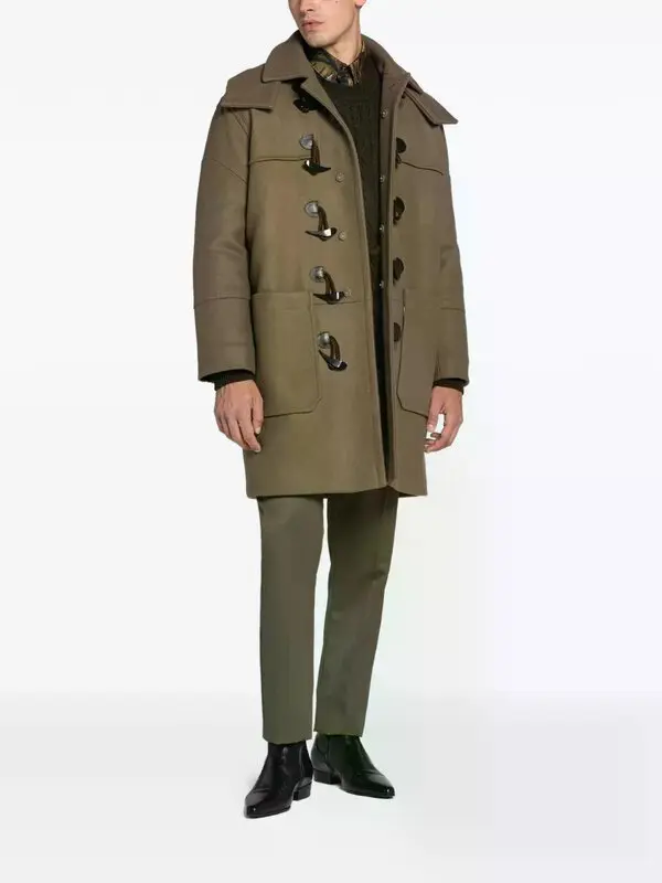 Roberto Cavalli Detachable Hood Duffle Coat