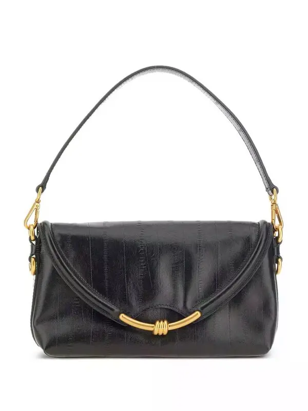 GIANNI CHIARINI Bea Leather Tote Bag - Black