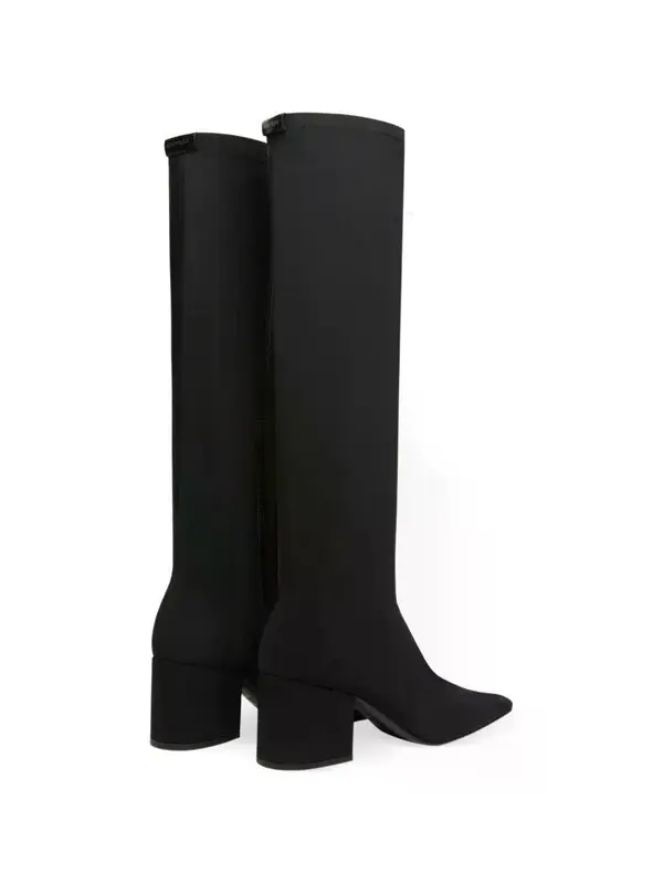 COURREGES Stretch-jersey Knee-high Boots