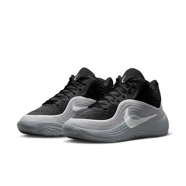 Nike Precision Mid Basketball Shoes - Grey