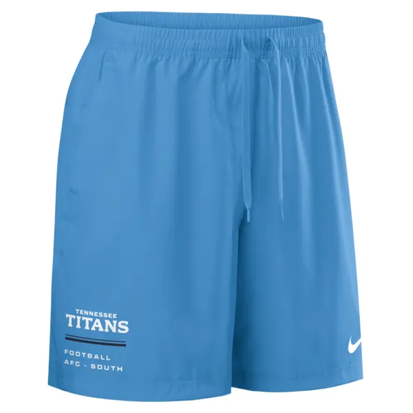 Nike Tennessee Titans Nfl Woven Shorts - Blue