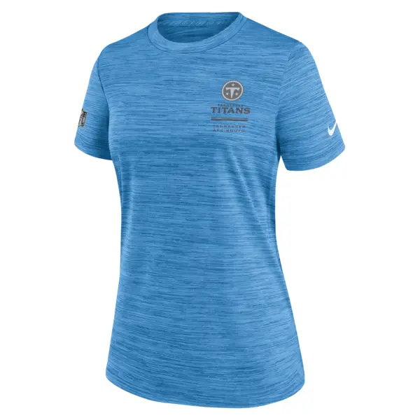 Nike Tennessee Titans Sideline Velocity Dri-fit T-shirt - Blue