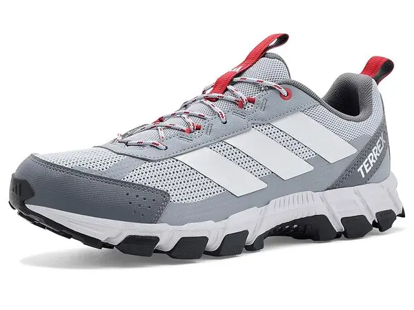 ADIDAS OUTDOOR Terrex Rockadia Trail Running Running Shoes Halo Silver/silver Metallic/better Scarlet - Gray