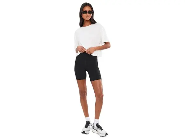 Splits59 Airweight High-waist Pocket Shorts 6" Inseam - Black