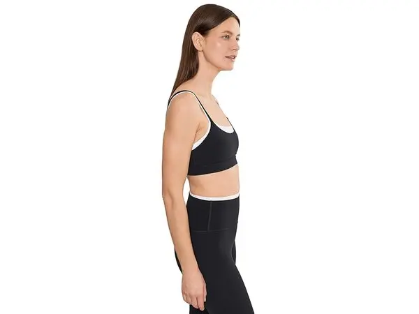 Splits59 Elliah Airweight Double Layer Bra Bra /white - Black