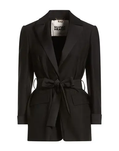 SILVIAN HEACH Blazer Size Polyester - Black
