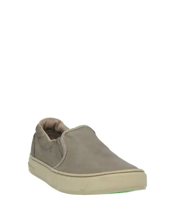 SATORISAN Distressed Leather Slip-on Sneakers