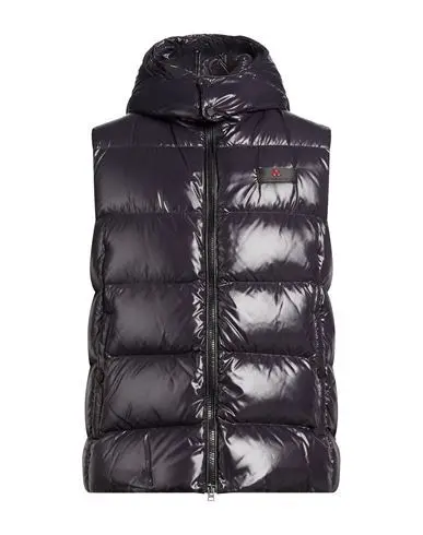 Peuterey Quilted Vest With Hood - Blue