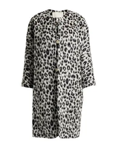 Isabel Marant Étoile Coat Light Size Virgin Wool - Grey