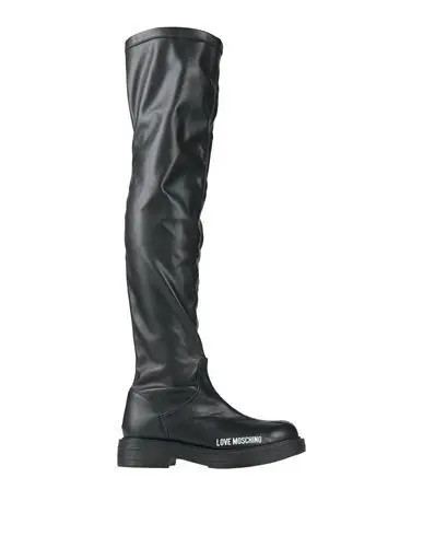 Moschino Boot Size Polyurethane - Black