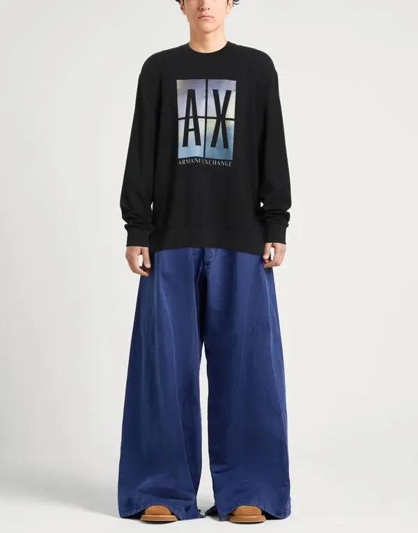 Armani Exchange Crewneck Sweatshirt With Graphic Print