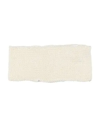Peuterey Scarf Cream Acrylic, Wool - White