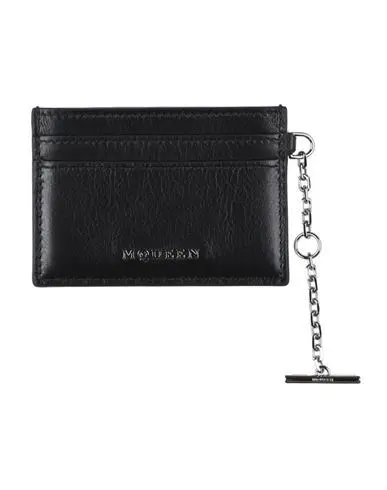 Alexander McQueen Cardholder Leather - Black