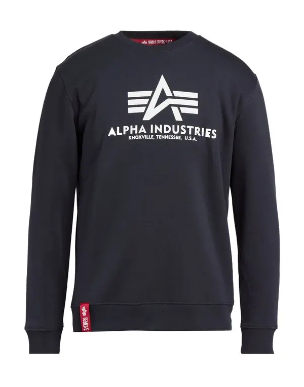 Alpha Industries Crewneck Long Sleeve Sweatshirt - Navy