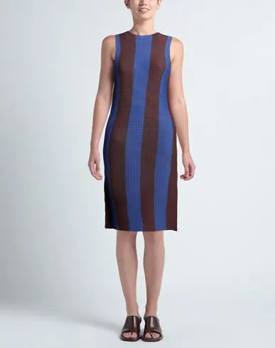 Sunnei Sleeveless Crewneck Midi Dress