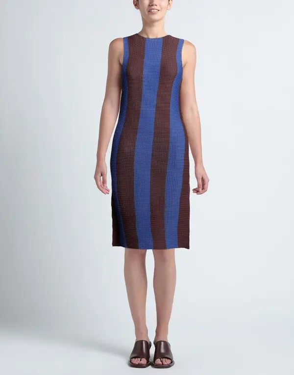 Sunnei Sleeveless Crewneck Midi Dress