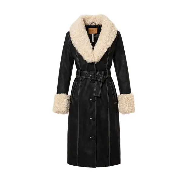 JAKKE Palladino Coat - Black