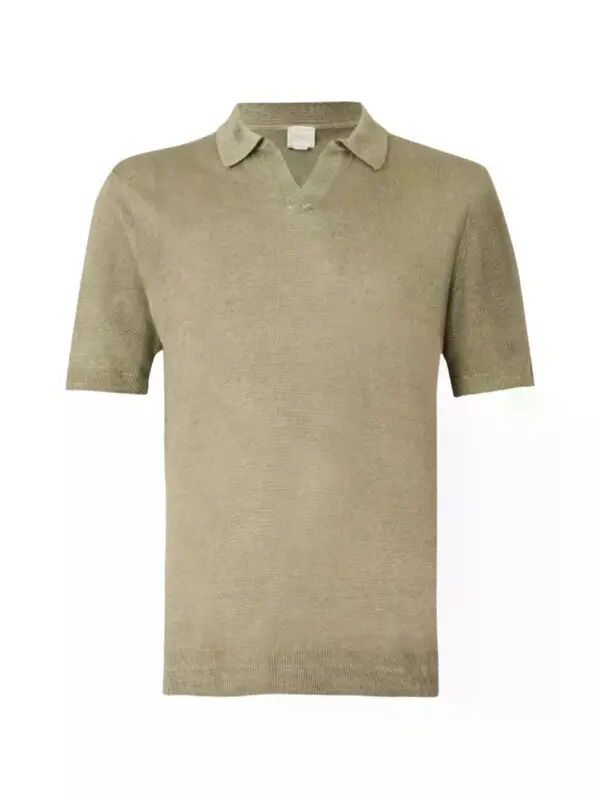 120% Lino Fine-knit T-shirt