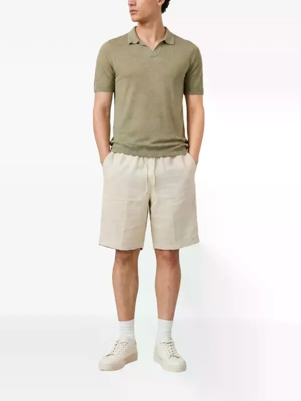 120% Lino Fine-knit T-shirt