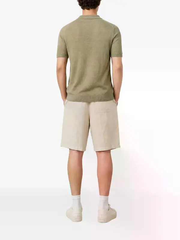 120% Lino Fine-knit T-shirt