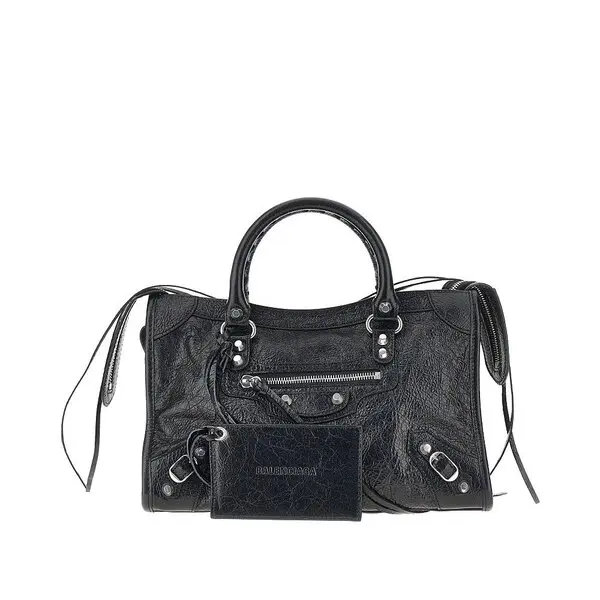 Balenciaga Arena Leather Small 'le City' Bag - Black