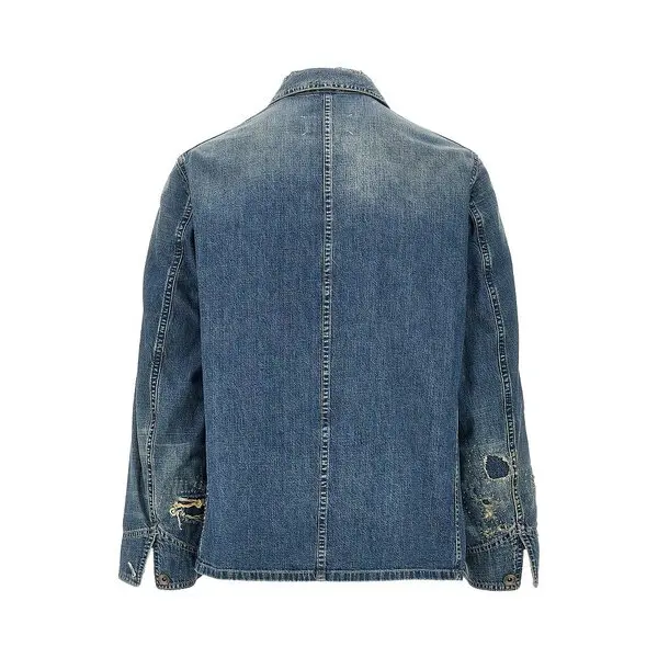 MAISON MARGIELA Distressed Denim Jacket