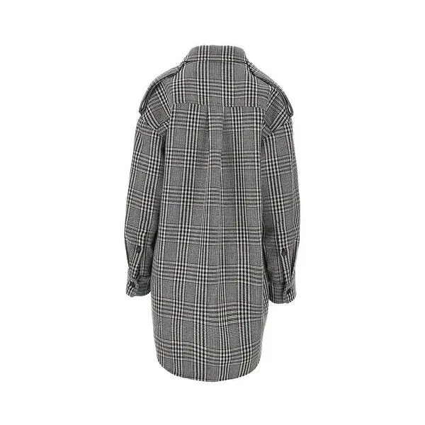 Stella McCartney Prince Of Wales Wool Overshirt
