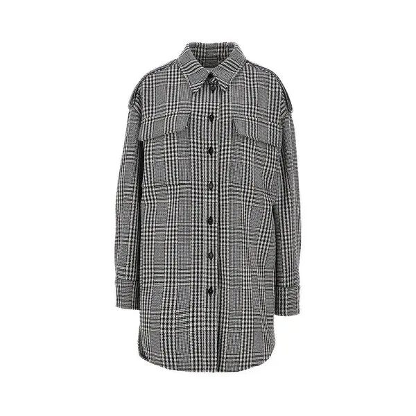 Stella McCartney Prince Of Wales Wool Overshirt - Multicolor