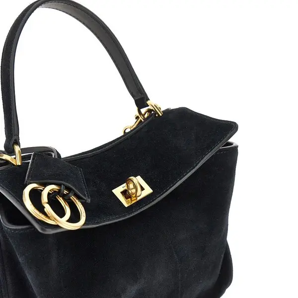 Balenciaga Suede Leather Mini 'rodeo' Bag