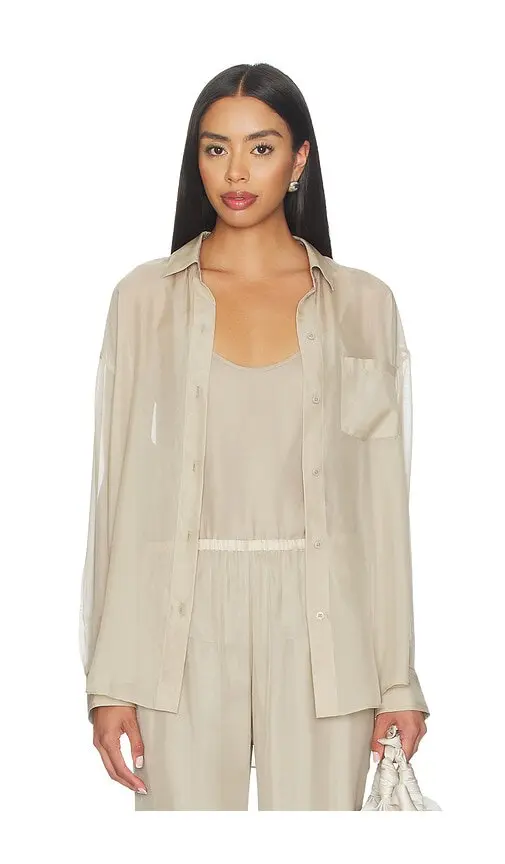 LA LIGNE Freya Shirt - Beige
