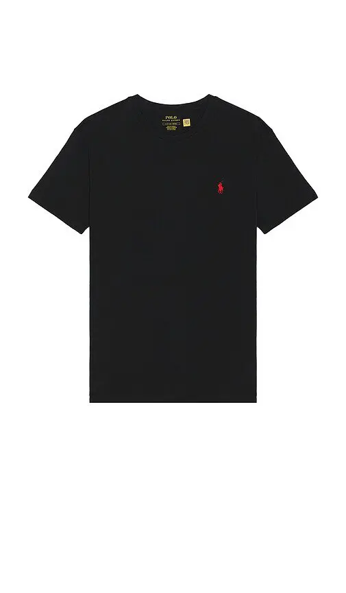 Polo Ralph Lauren Short Sleeve Crewneck T-shirt In Black - Rl Black