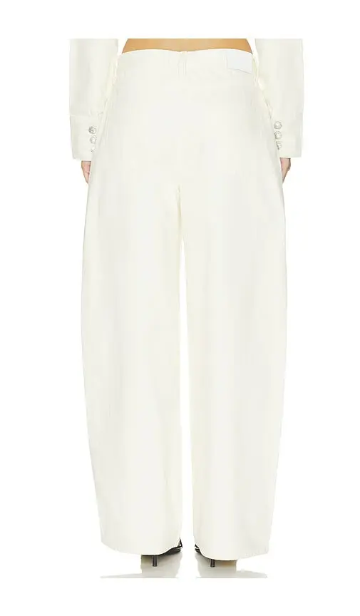 EB DENIM Relaxed Baggy Jeans White - Bone