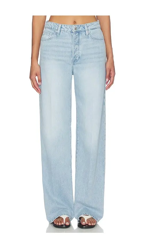 Good American Weightless High Wide Jeans - Indigo