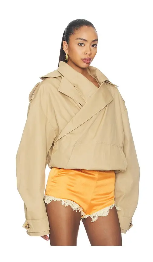 NIIHAI Trench Hoodie