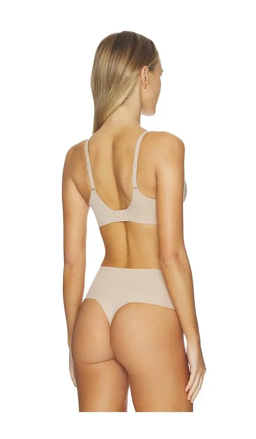Spanx Supersmooth Brava Lightly Lined Bra In Taupe