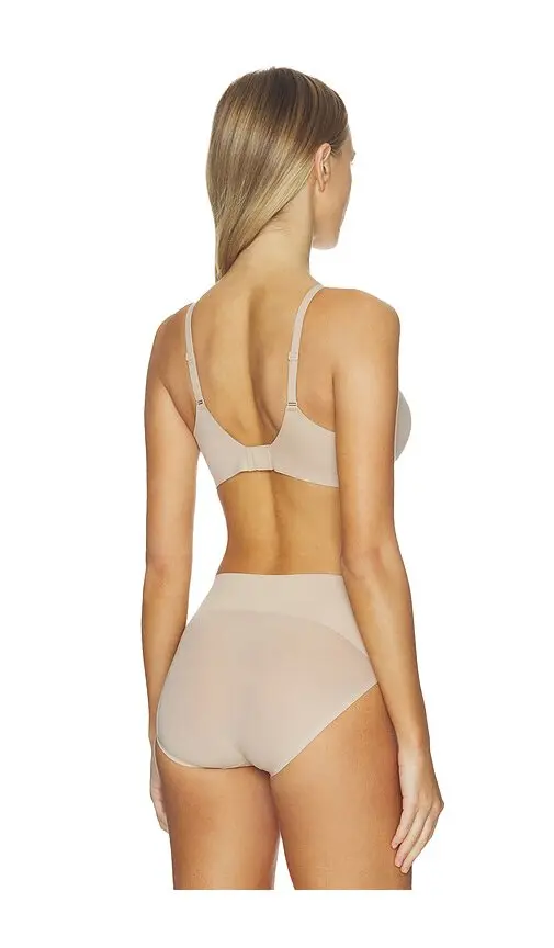 Spanx Supersmooth Brava Push-up Bra In Taupe