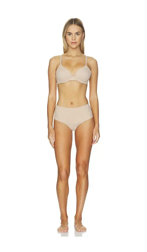 Spanx Supersmooth Brava Push-up Bra In Taupe