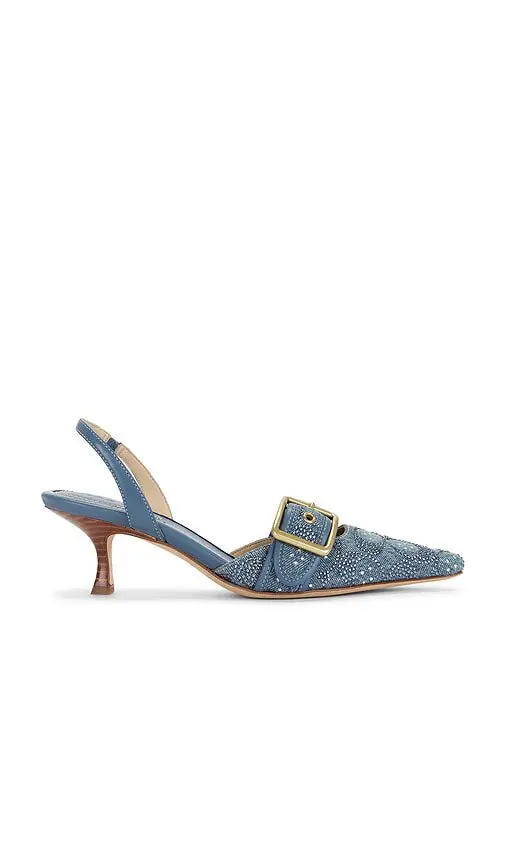 COACH Margot Slingback Pump In Blue