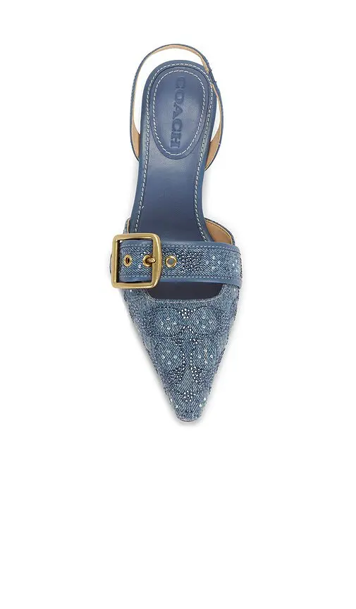 COACH Margot Slingback Pump In Blue