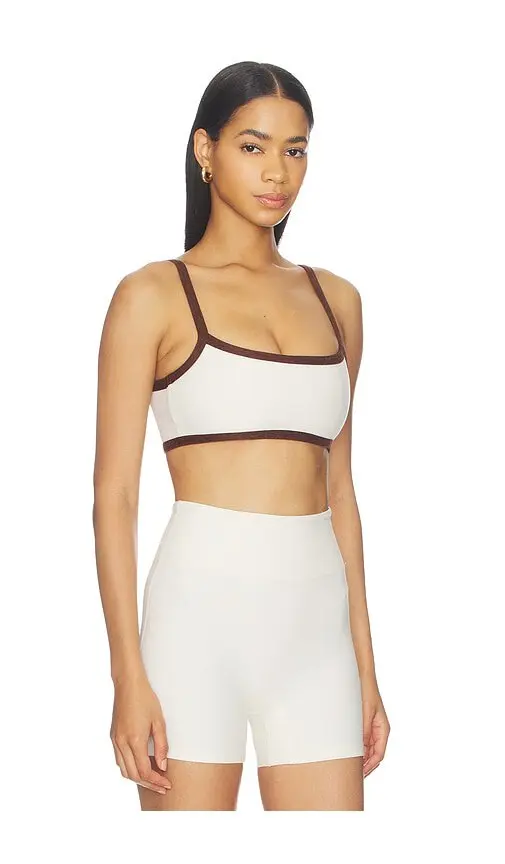 Year Of Ours Perfect Stretch Bralette In Cream