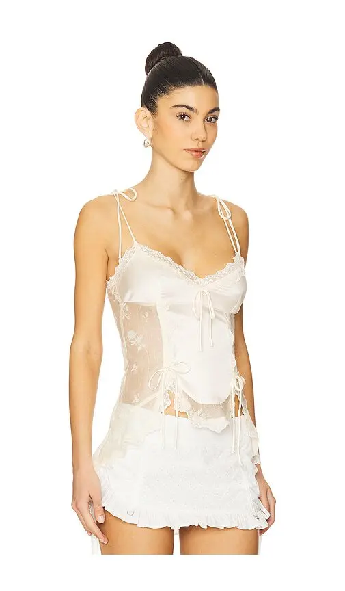 I.AM.GIA Meadow Top With Lace And Bow Detail