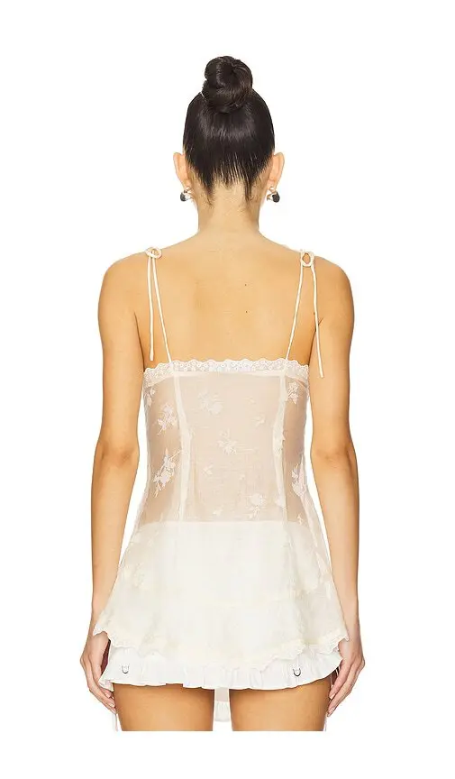 I.AM.GIA Meadow Top With Lace And Bow Detail
