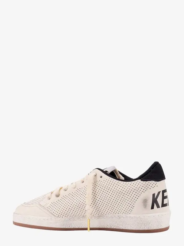 GOLDEN GOOSE Ball Star Perforated Leather Low Top Sneakers
