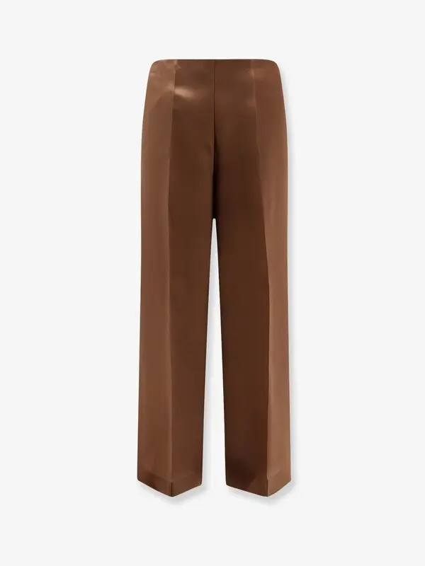 Alberta Ferretti Silk Trousers