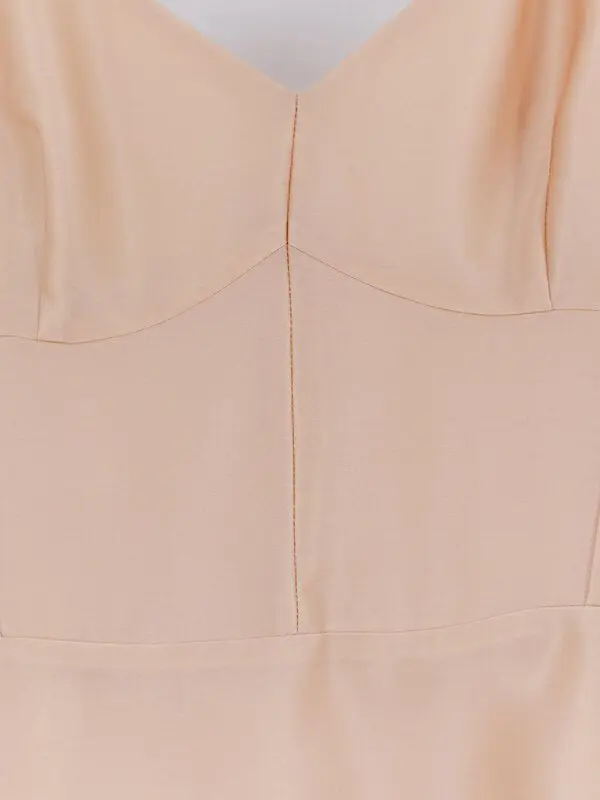 Alberta Ferretti Silk Midi Dress
